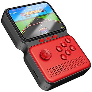 Fordim Handheld Game Console, Retro Mini Game Player with 800+ Classic Games, 3.5 Inch Screen 1020mAh Rechargeable Battery, Portable Game Console Support TV Connection