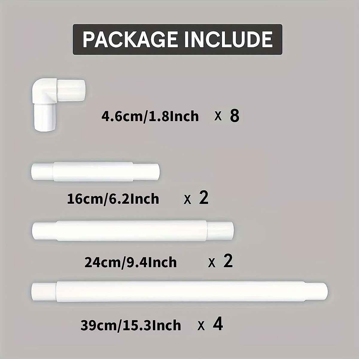 3 in 1 17''x17'',17"x11",11"x8" Universal Clip Frame Set, Square Rectangle Plastic Clip Frame for Embroidery, Quilting, Cross-Stitch, Punch Needle, Silk-Painting-Hand U Journey