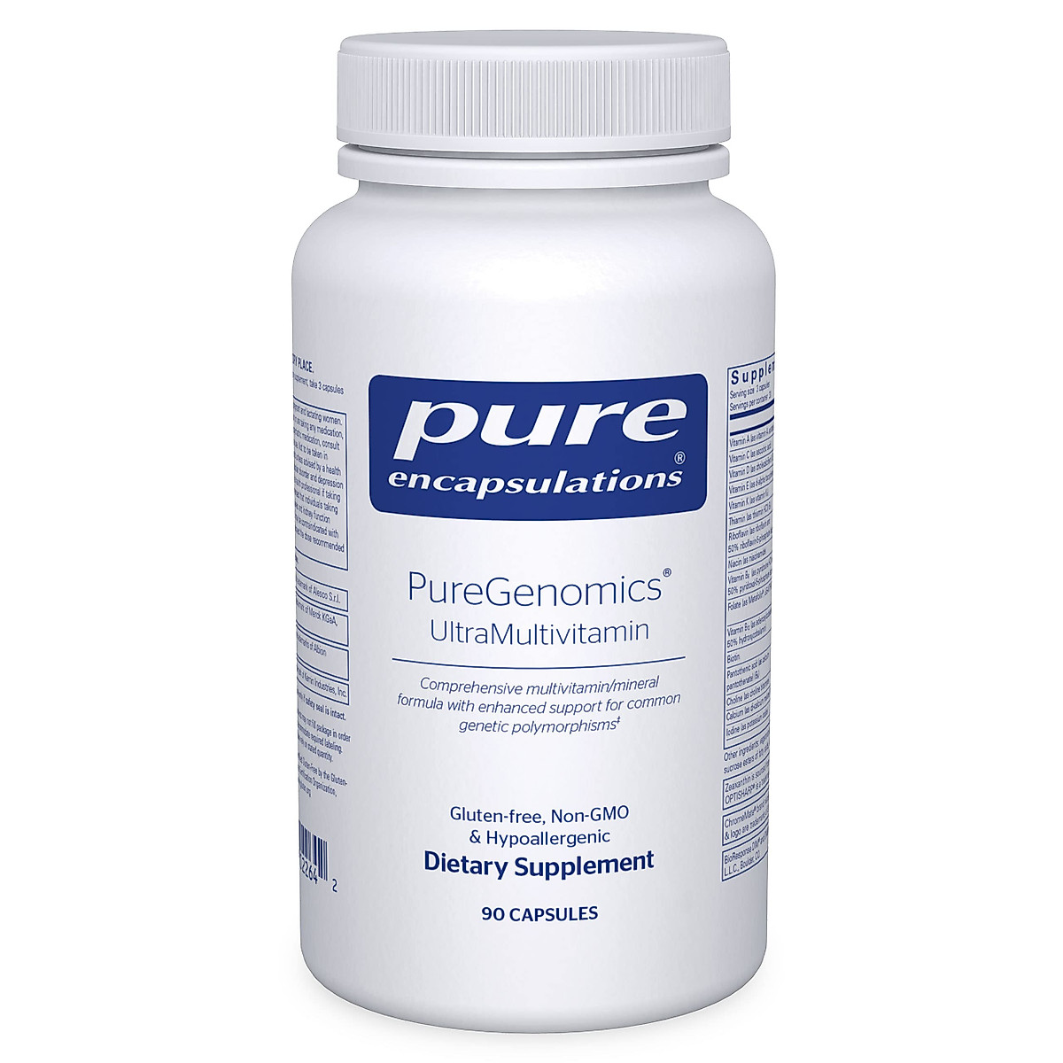 Pure Encapsulations PureGenomics UltraMultivitamin | Support for Common Genetic Polymorphisms | 90 Capsules