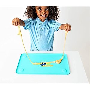 Splattmat Large Premium Silicone Kids Suctioned Placemat, New Sensory Montessori Inspired Food, Snack, Travel, & Arts & Crafts mat