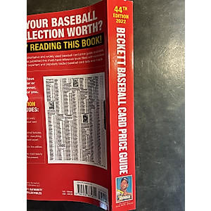 Beckett Baseball Card Price Guide 2022: The #1 Authority on Collectibles (The Beckett Baseball Card Price Guide)