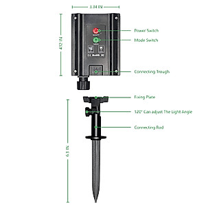 1001 LIGHTSUPPLY LIMITED Solar Fairy Lights Outdoor Waterproof 66ft 200 LED Solar String Lights Warm White, Silver Wire 8 Modes Solar Christmas Lights for Patio Wedding Party Tree Garden Decoration