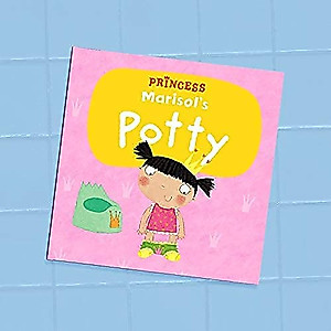Princess Polly: Personalized Potty Training Book (Square Hardback)