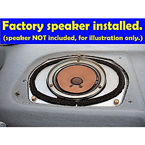 6x9" Rear Deck Speaker Adapter Spacer Rings Fits 1994-1997 Accord- SAK030_69-1 Pair