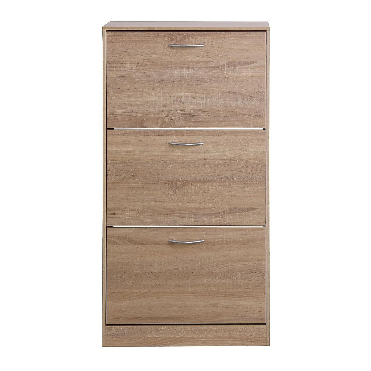 YardGo Freestanding Shoes Cabinet with 3 Flip Drawer, Modern Entryway Organizer Cabinet for 12 Pair Shoes, Wood Shoe Rack Storage Organizer for Entryway, Hallway, Living Room