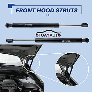 OTUAYAUTO Front Hood Shock Struts, 4478 SG404016 Hood Lift Support Replacement for 1997-2006 Ford Expedition, 1997-2004 Ford F150 F250, Pack of 2