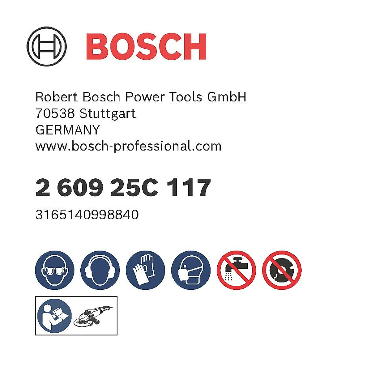Bosch Professional 260925C117 Flap Disc (X-Lock, Ø 125 mm, grit Size K80, bore Ø 22.23 mm, Angle Grinder Accessories)
