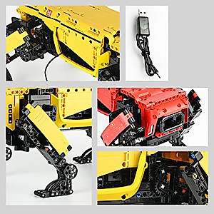 Addshiny RC & APP Control Power Robot Dog for Adults & Kids - Upgraded 2023 Version (886 PCS)