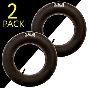 2-Pack of 4.80/4.00-8 " Premium Replacement Tire Inner Tubes - For Wheelbarrows, Lawn Mowers, Hand Trucks, Carts, Trailers and More - Tube for 4.80 4.00-8 / 480/400-8 Wheel - By Mission Automotive