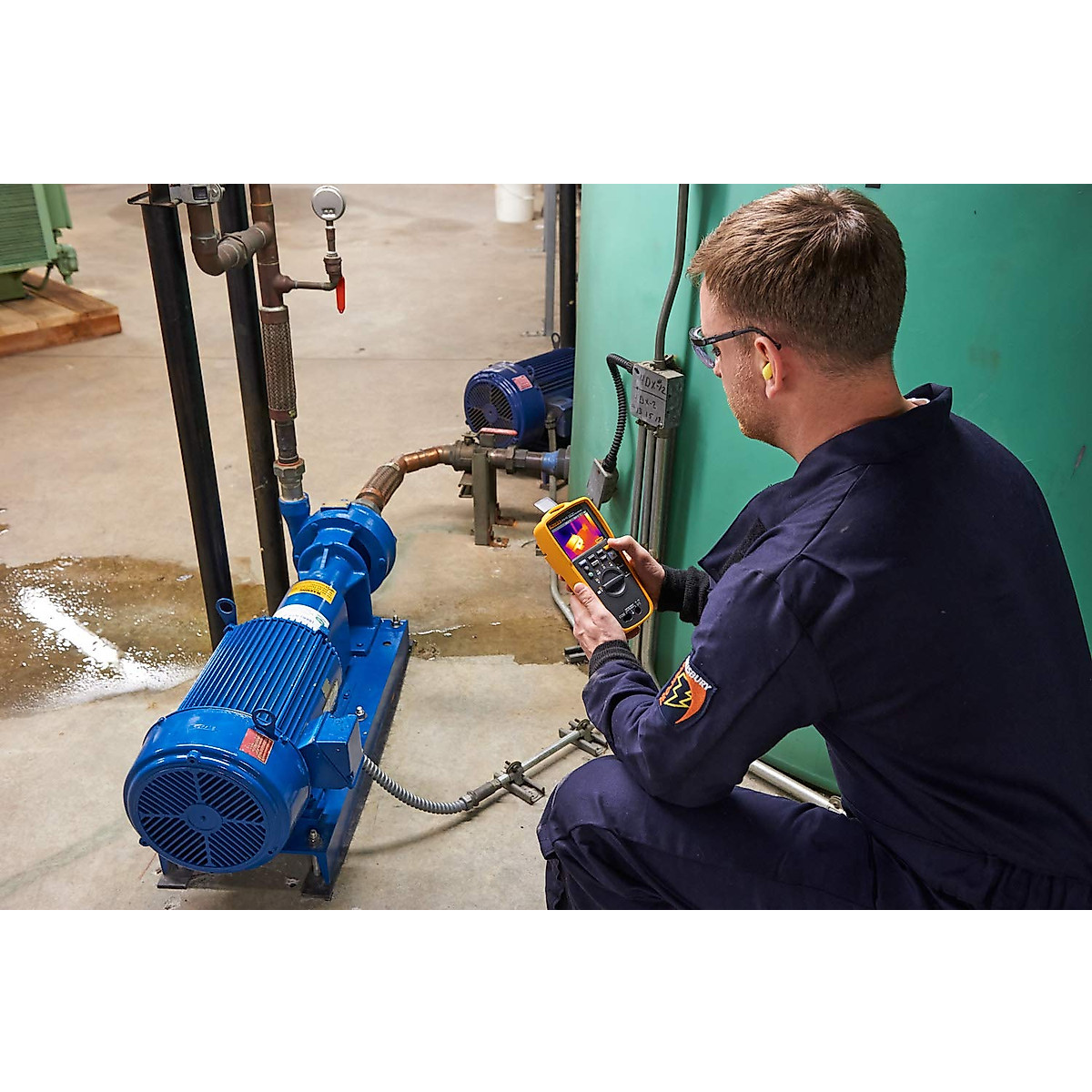 Fluke FLUKE-279FC I/B Thermal, Wireless Multimeter Kit with iFlex and Extra Battery