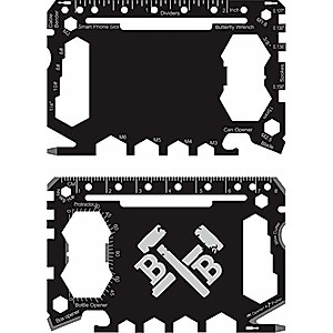 Multi-Purpose Survival Smart Tool - 46 in 1 Credit Card Size Pocket Tool Wallet