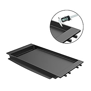 SafBbcue Cast Iron Griddle Plate 7658 Replacement Parts for Weber Spirit E/S-210, E/S-220, E/S-310, E/S-315, E/S-320, E/S-330 Series, Weber B/C, Weber Genesis 1000-5000 Gas Grills -Durable