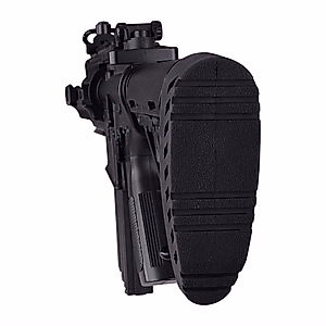 Pridefend Rubber Combat Butt Pad, Non-Slip Recoil Pad for 6 Position Stock