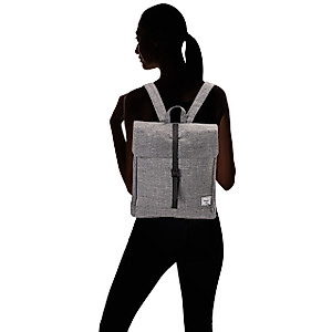 Herschel Supply Co. City Mid-Volume Raven Crosshatch One Size