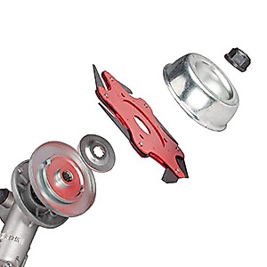 LUSQI Weed Eater Blades 6-Steel Cutter Trimmer Head Weed Wacker Blades Universal Fits Straight Shaft Trimmer