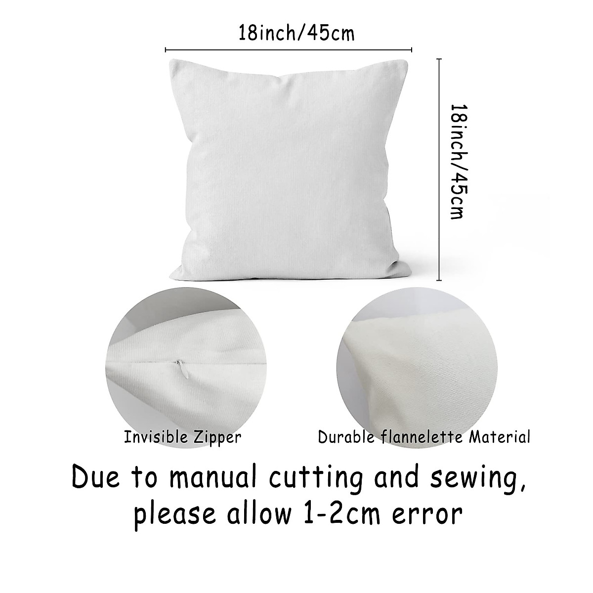 HIWX Boho Pillow Covers, Moon Sun Throw Pillow Cover, Boho Sun Moon Blue Mountains Decorative Pillowcase Throw Pillow Cover, Boho Sun Moon Dorm Bed Room Home Decor 18 x 18 Inch Set of 2 Pillow Case