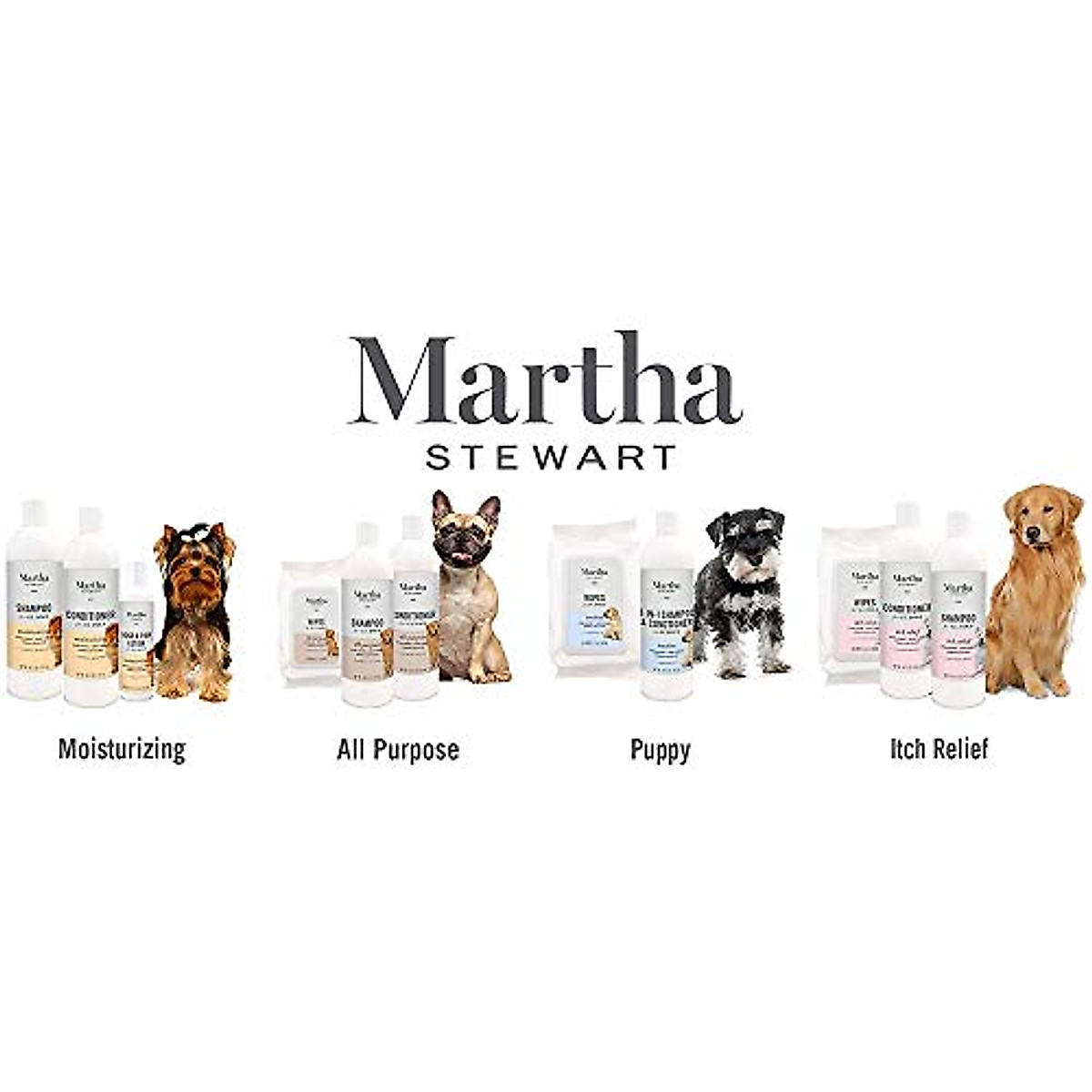 Martha Stewart for Pets All-Purpose Conditioner for Dogs with Oatmeal and Aloe | Oatmeal Dog Conditioner is Naturally Moisturizing, Soothing, and Nourishing for All Dogs | 16 Ounces