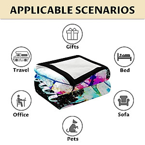 Personalized Volleyball Blanket Gift, Soft & Cozy Throw for Volleyball Fans, Custom Volleyball Blanket for Teen Girls Boys, 40 * 50 Inches Sport Throw Blanket Fuzzy Blankets for Couch Sofa