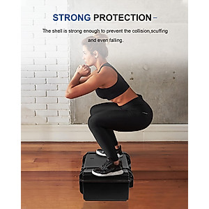 DEVASO Hard Carrying Case Compatible with Xbox Series X, Professional Deluxe Waterproof Case Soft Lining Hard Case for Xbox Series X Console, Controllers, Headset and Other Accessories