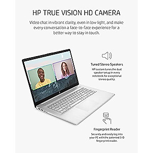 HP 17 Laptop PC, 11th Gen Intel Core i5-1135G7, 8 GB RAM, 512 GB SSD Storage, 17.3-inch Full HD IPS Display, Windows 10 Home, Anti-Glare Screen, Long Battery Life, Web-cam & Mics (17-cn0020nr, 2021)