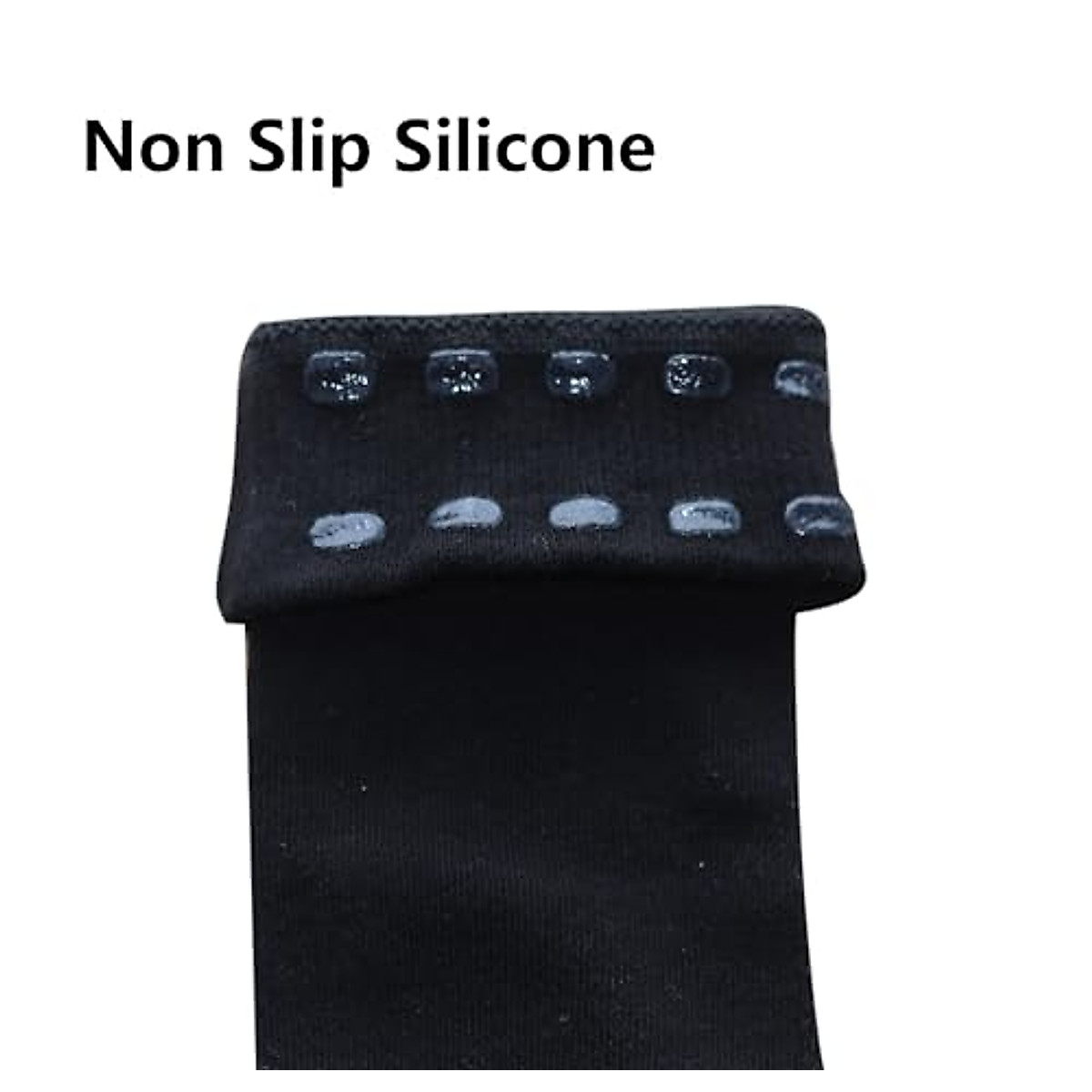 Bestjybt Women Long Thigh High Socks Cotton Over the Knee Socks (1 Pair-Black, Style 01)