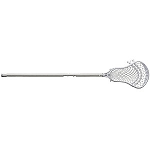 STX Lacrosse Stallion 300 Junior Stick, White/White/Platinum