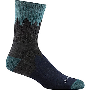 Darn Tough Men's Number 2 Micro Crew Midweight with Cushion Sock (Style 1974) - Gray, Large
