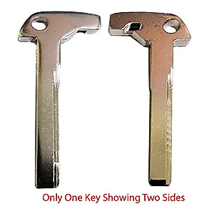 AKS Keys New Smart Key Keyless Uncut Blade Blank Compatible with Mercedes Benz