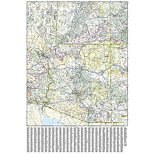 United States, Southwest Map (National Geographic Adventure Map, 3121)
