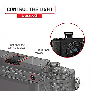 Panasonic LUMIX GX9 4K Mirrorless ILC Camera Body with 12-60mm F3.5-5.6 Power O.I.S. Lens, DC-GX9MK (USA Black)