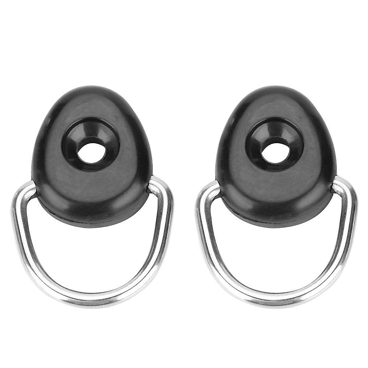 SolUptanisu Kayak D Ring Accessories,2pcs Kayak D Ring Tie Down Loop Safety Deck Fitting Accessory Parts