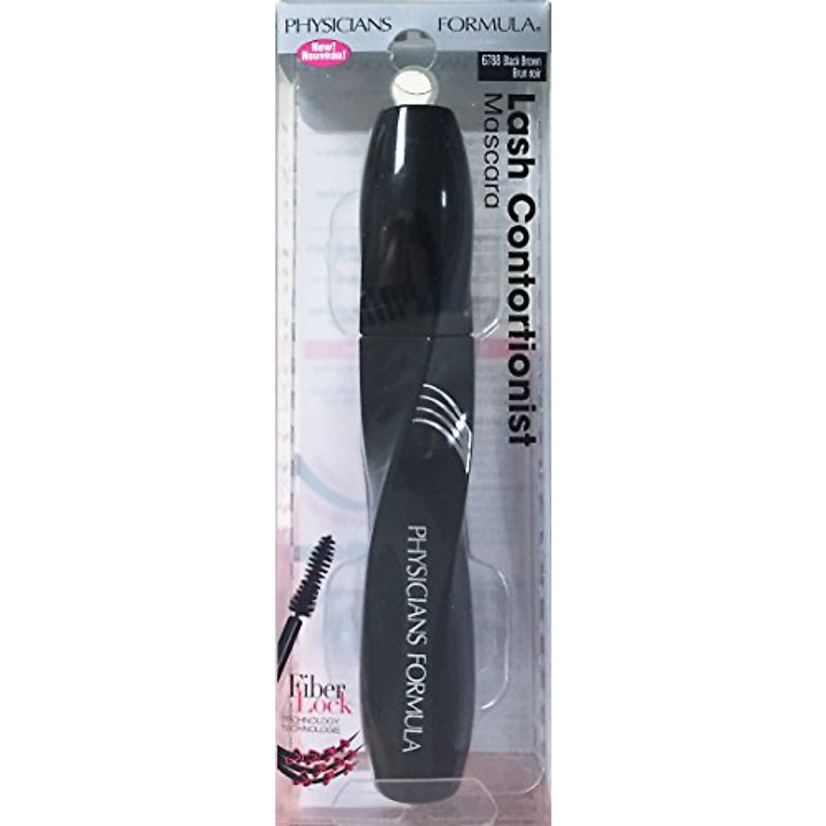 Physicians Formula Eye Booster Lash Contortionist Mascara, Black/Brown, 0.31 Ounce