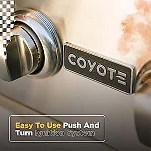 Coyote C-Series 42-Inch 5-Burner, Built-in Natural Gas Grill - C2C42NG