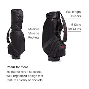 TUMI Mens Alpha Golf Bag - Black