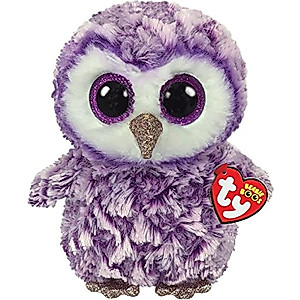 TY T36461 Moonlight OWL-Boo MED, Multicolored
