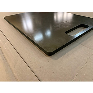 3/8" x 16" x 18" Seasoned Pizza Steel