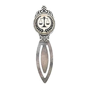 Scales of Justice Bookmarker, Legal Scales Bookmark, Law Student Graduation Gift Attorney Lawyer or Paralegal Bookmark,N347