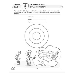 3rd Grade Social Studies: Daily Practice Workbook | 20 Weeks of Fun Activities | History | Civic and Government | Geography | Economics | + Video ... Each Question (Social Studies by ArgoPrep)