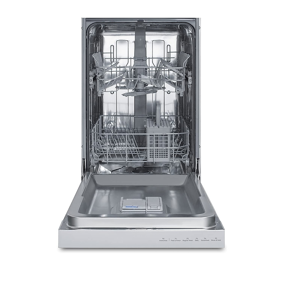 Summit DW18SS4ADA Summit DW184ADA 18 Inch Wide 8 Place Setting Energy Star Rated Built-In Full Console Dishwasher