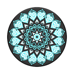 PopSockets Phone Grip with Expanding Kickstand, Mandala PopGrip - Peace Mandala Sky