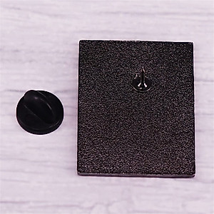 So Many Books, So Little Time Cartoon Bookcase Brooch Originality Lapel Metal Badge Denim Jacket Backpack Pin Given Friends And Fans Gift