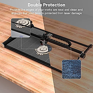 NEJE Honeycomb Working Table,540x850 mm(21.3"x33.46"),Engraver and Cutting Tool Suitable Master 2S, 3 Pro,Plus & Max Engraving Machine/CNC Machine