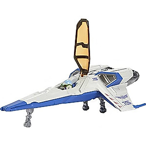 Mattel Lightyear Toys Hyperspeed Series Xl-15 Spaceship (6 In) & Buzz Lightyear Action Figure 1.25 In)