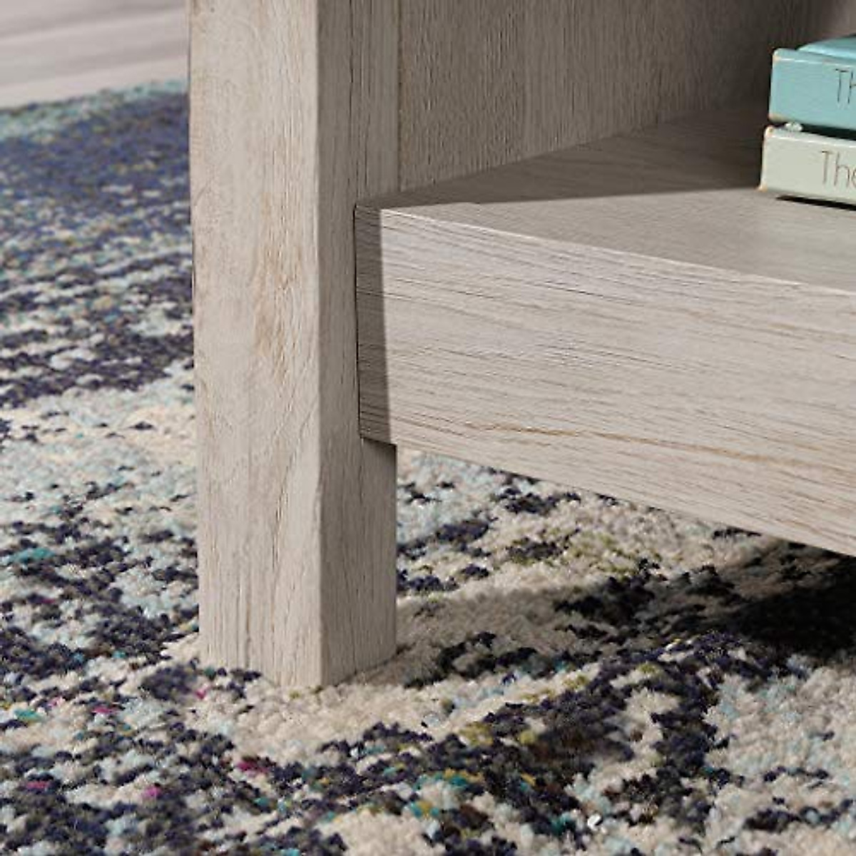 Sauder Cannery Bridge Lift Top Coffee Table, L: 43.15" x W: 19.45" x H: 19.02", Chalked Chestnut Finish