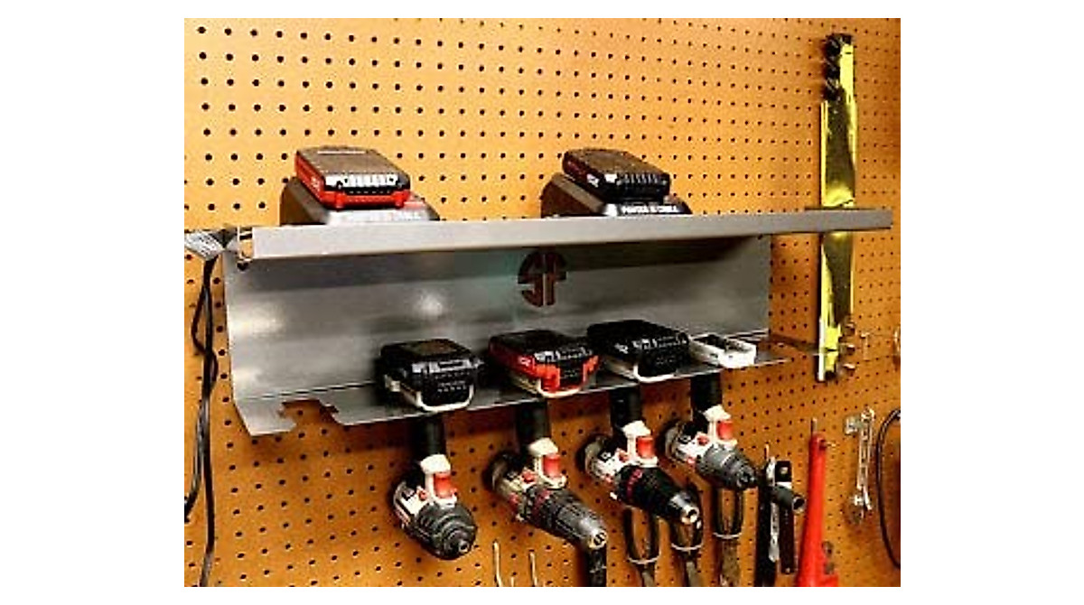 Speed Fabrication 6-Slot Tool Holder for Garage & Workbench