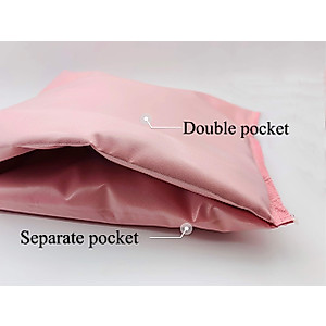 SMALLKE Wet Bag,2 pcs Baby Wet Dry Cloth Diaper Bags,Washable, Reusable for Travel, Stroller, Pool,Beach, Wet Swimsuits,Dirty Gym Clothes, Toiletries, Toys,Mommy Bag (Color 24)