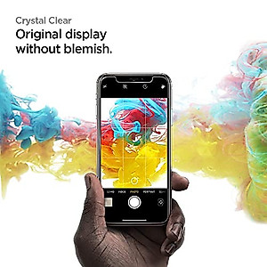 Spigen Tempered Glass Screen Protector [GlasTR EZ FIT] designed for iPhone 11 Pro Screen Protector, iPhone Xs/iPhone X [5.8 inch] [Case Friendly] - 2 Pack