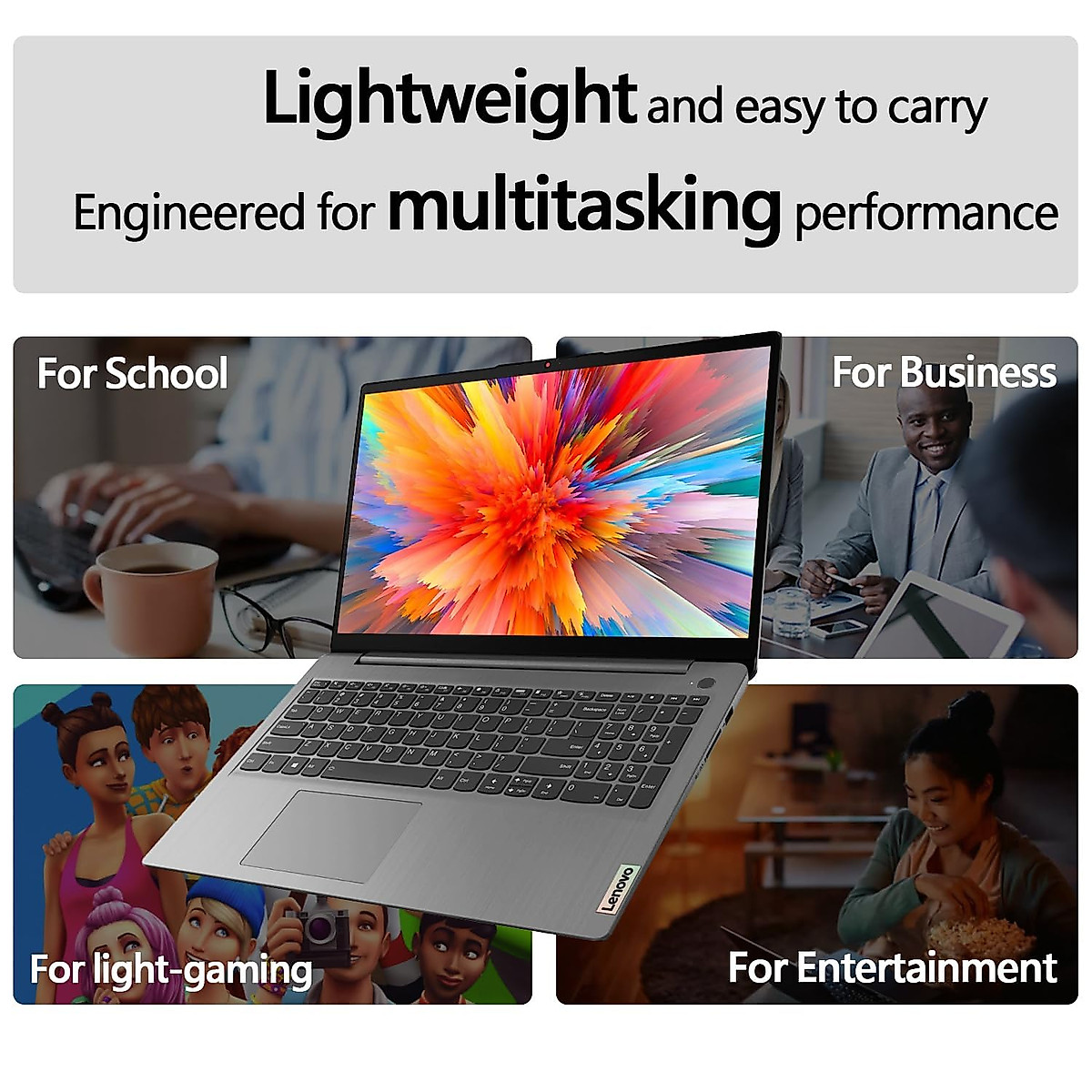 Lenovo 2023 Newest IdeaPad 3i Laptop, 15.6" FHD Touchscreen, Intel Core i5-1135G7 Processor (up to 4.2GHz, Beats Core i7-10710U), 12GB RAM, 512GB SSD, Wi-Fi 6, Bluetooth, Windows 11 Home in S Mode