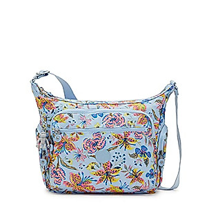 Kipling Women's Gabbie Crossbody, Lightweight Everyday Purse, Casual Shoulder Bag, Wild Flowers