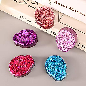 NODDWAY Holographic Chunky Glitter 12 Colors Total 180g, Chunky Glitter for Resin, Cosmetic Craft Glitter for Epoxy Resin,Festival Arts,Hair,Tumbler,Slime